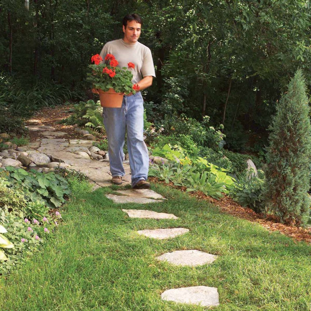 In Your Flower Garden, Stay on the Path - Laidback Gardener